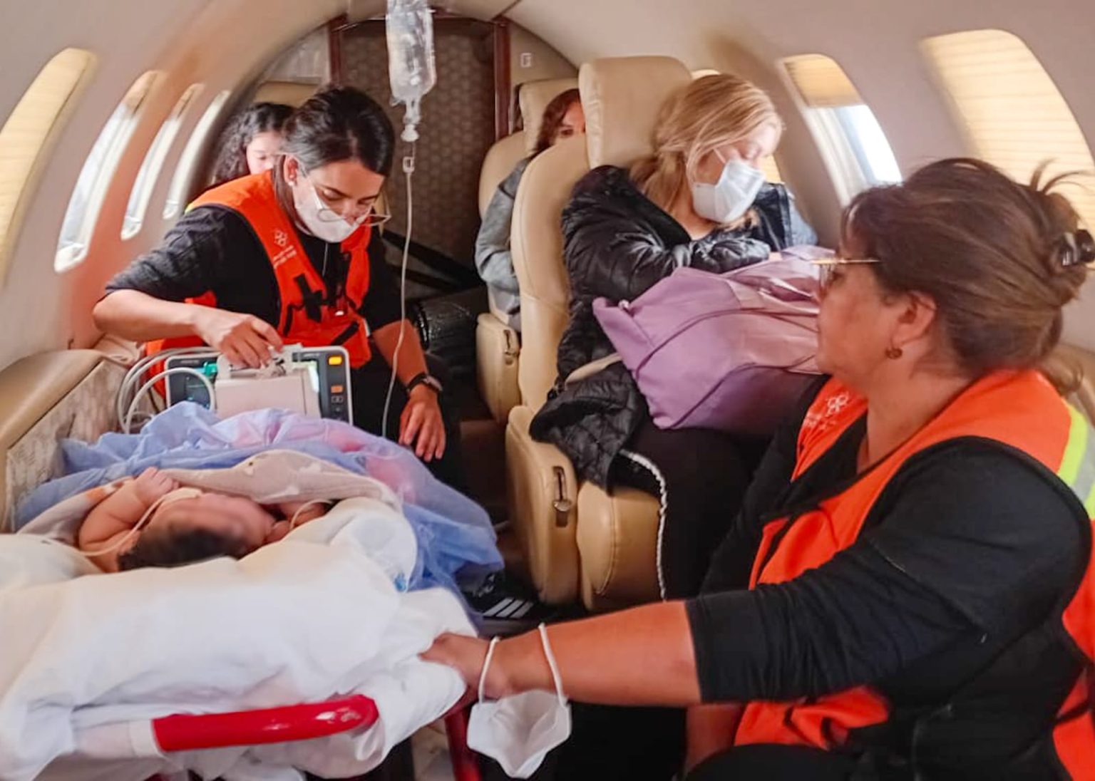 Traslado sanitario aéreo para garantizar atención de alta complejidad ...
