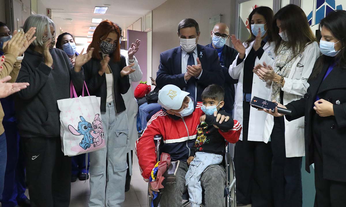 Alta médica en el Hospital Néstor Kirchner tras un autotrasplante de ...